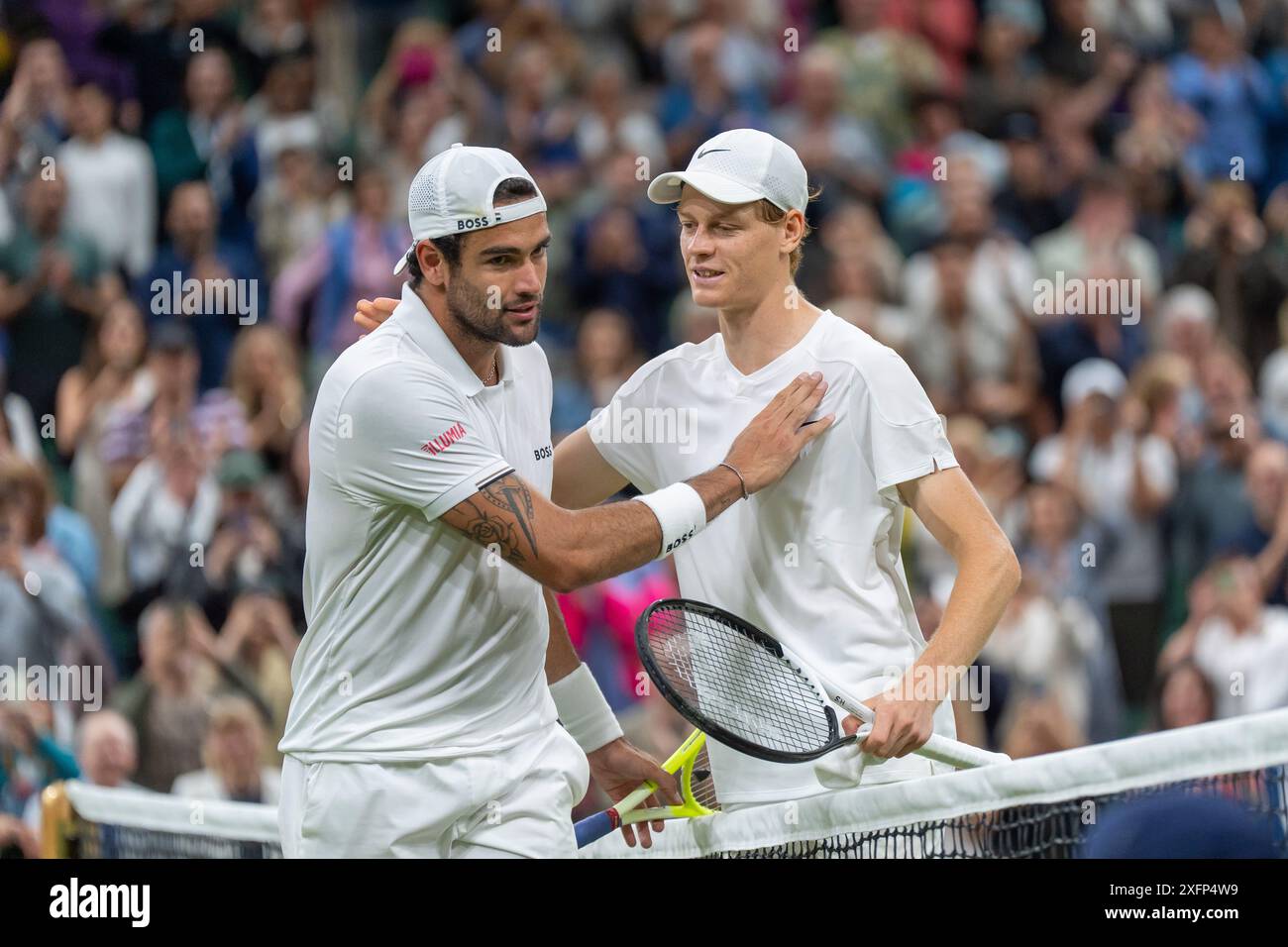 Matteo berrettini jannik sinner hi-res stock photography and images - Alamy