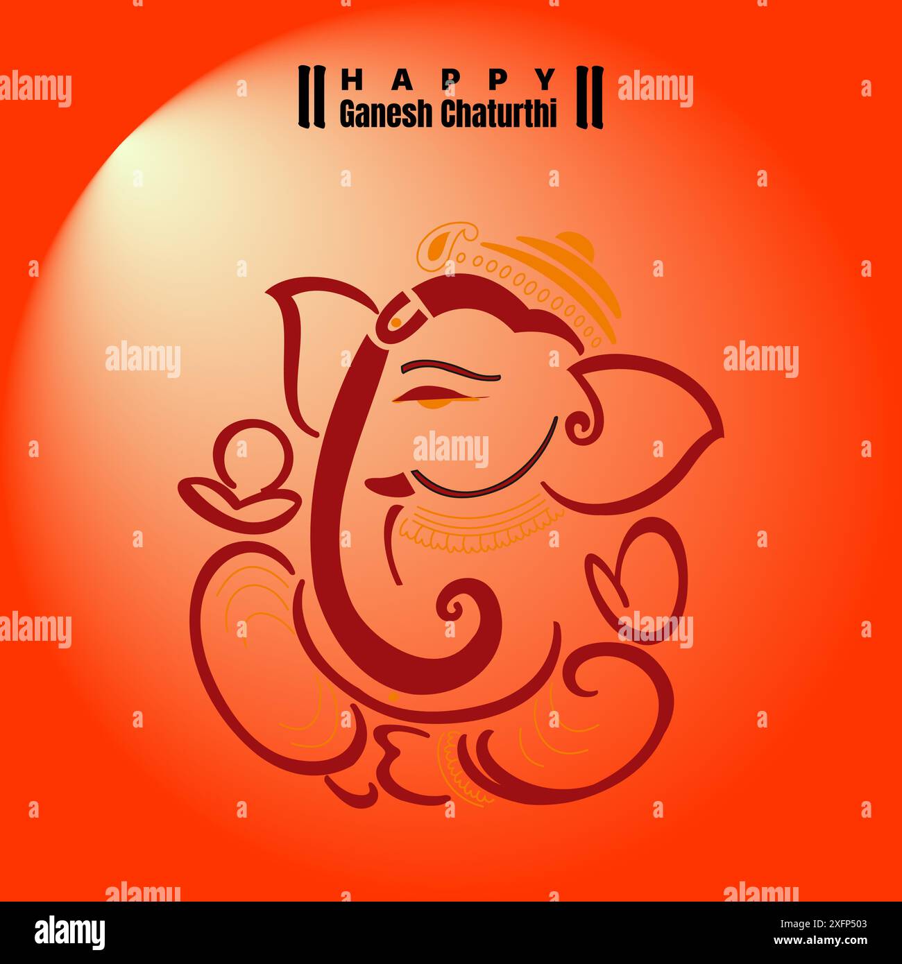 Loard Ganesha Vector Image, Shree Ganesh ji, hindu loard ganesha art ...
