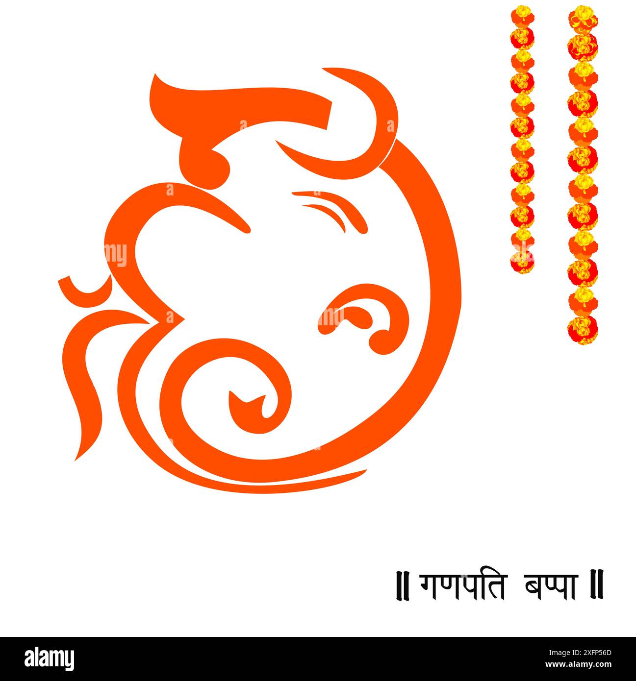 Loard Ganesha Vector Image, Shree Ganesh ji, hindu loard ganesha art ...