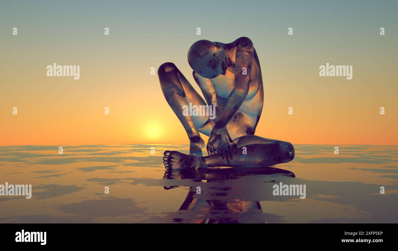 3d illustration reflecting feelings emotions and states Stock Photo - Alamy