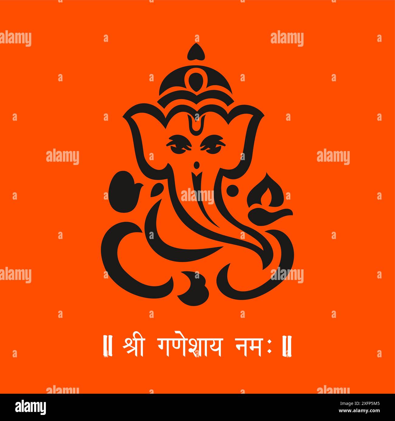 Loard Ganesha Vector Image, Shree Ganesh ji, hindu loard ganesha art ...