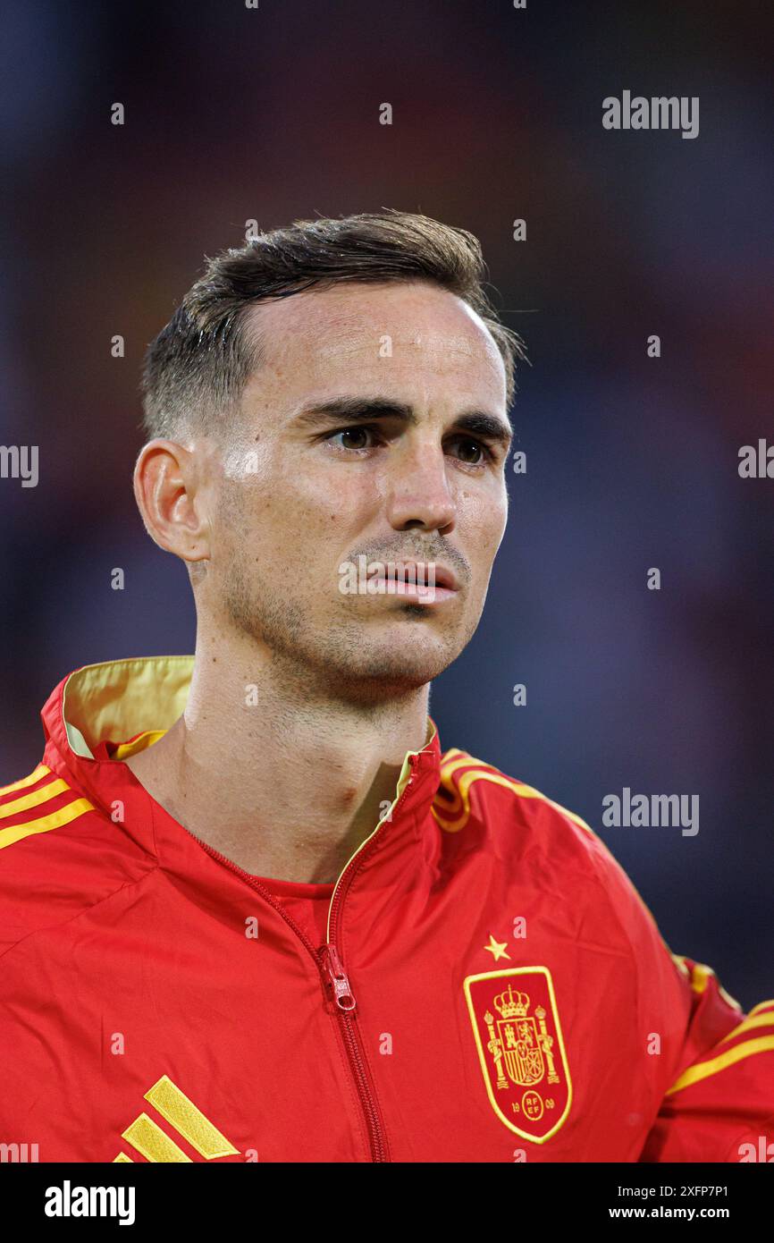 Fabian Ruiz (Spain) seen during the UEFA Euro 2024 Round of 16 game ...