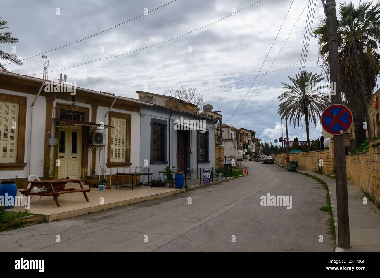 walk through the old town in Northern Cyprus Stock Photo - Alamy