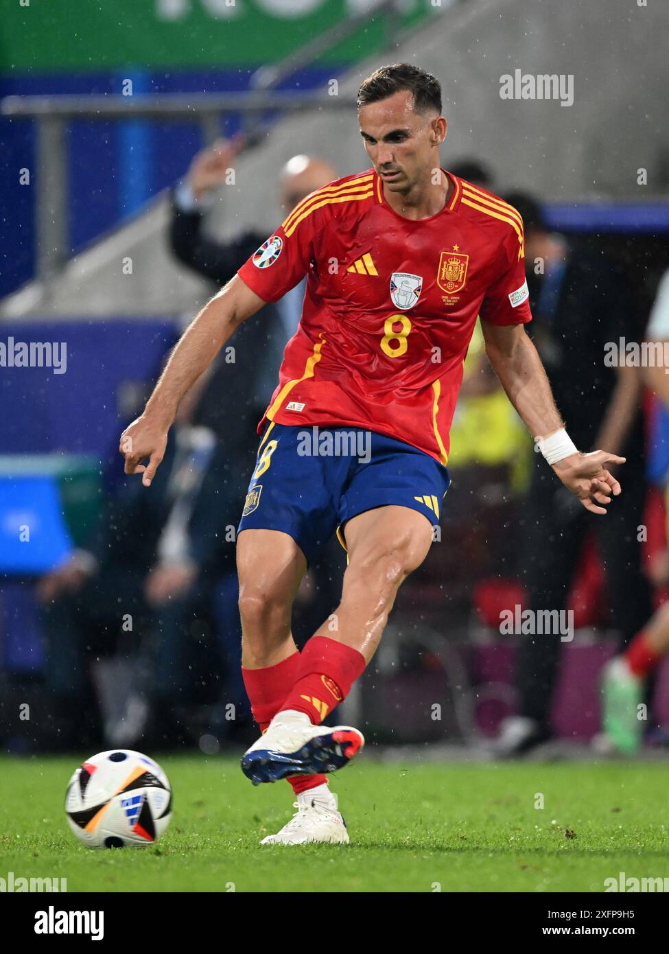 COLOGNE - Fabian Ruiz of Spain during the UEFA EURO 2024 round of 16 ...