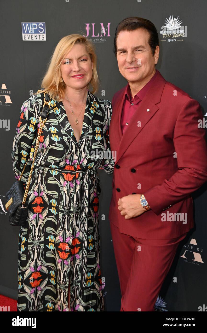 West Hollywood, CA USA - June 4, 2024: NAME attends Aspiring Magazine's Summer Issue Launch ...