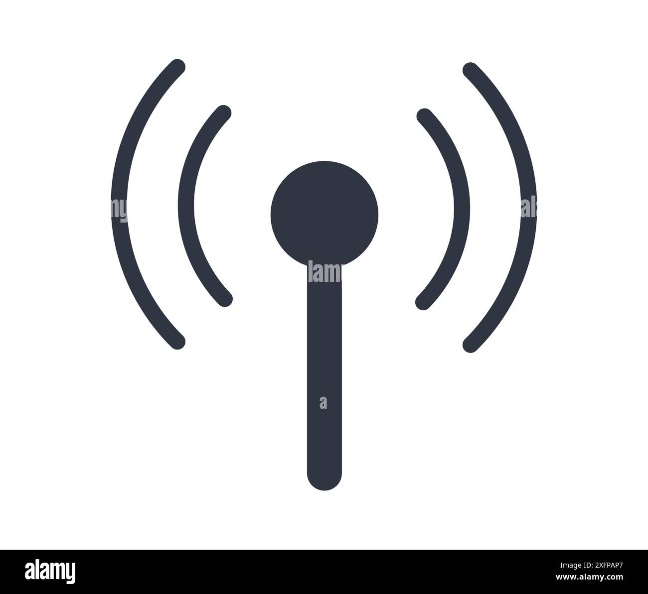 Satellite communications station Stock Vector Images - Alamy