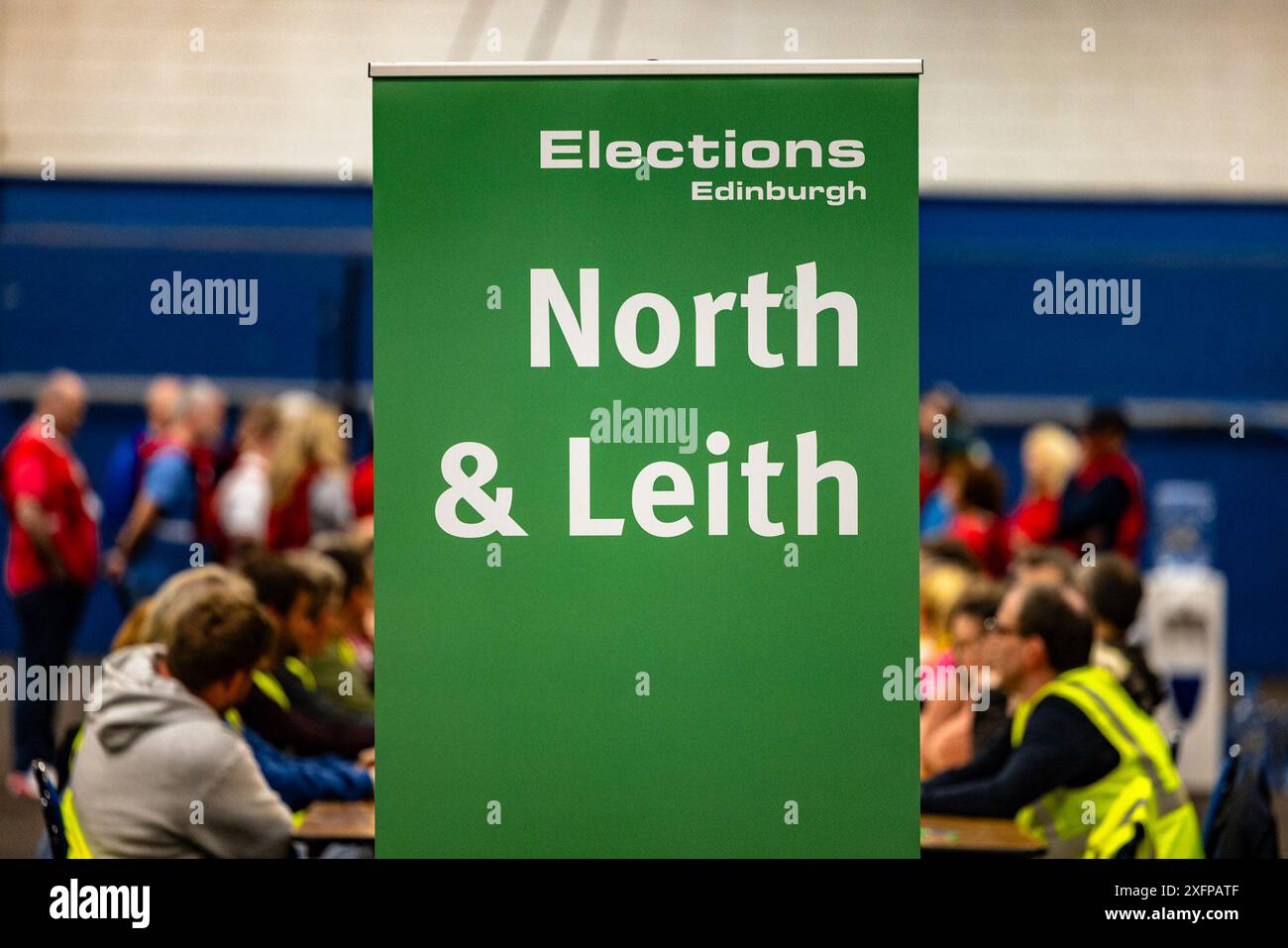 General election 2024 edinburgh count hi-res stock photography and ...