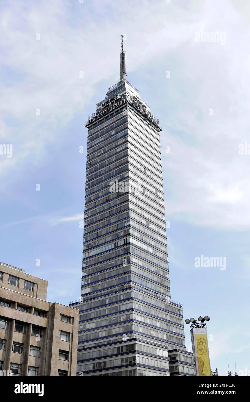 Latin American Tower, Torre Latinamericano, Mexico City, Mexico, built ...