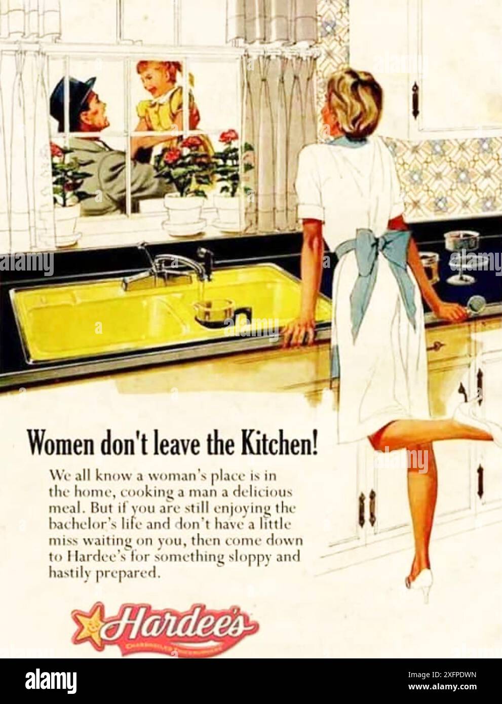 Housewife advert hi-res stock photography and images - Alamy