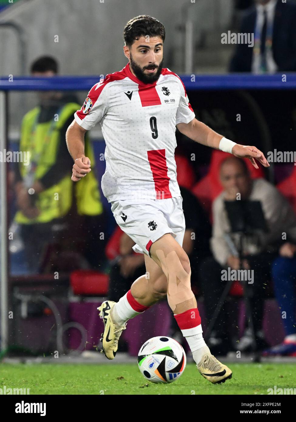 COLOGNE - Zuriko Davitashvili of Georgie during the UEFA EURO 2024 ...
