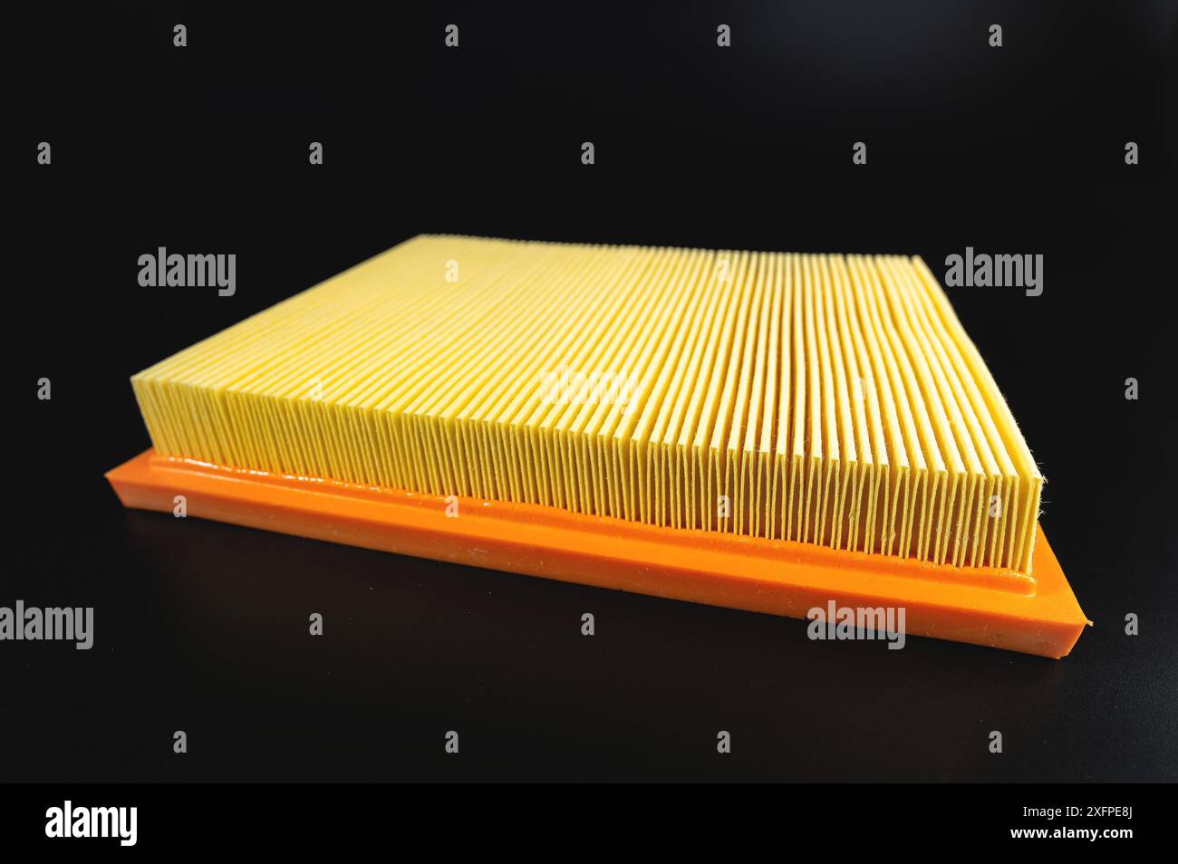 An air filter that isolates dust and dirt before entering a car's ...