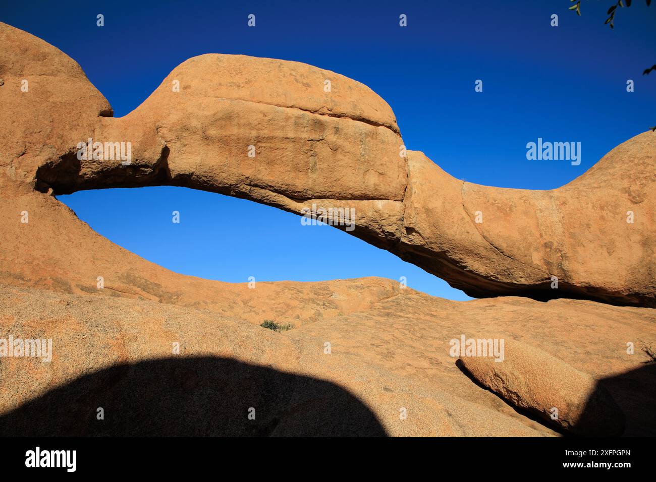Rock Arch near the Spitzkoppe in Namibia Stock Photo - Alamy