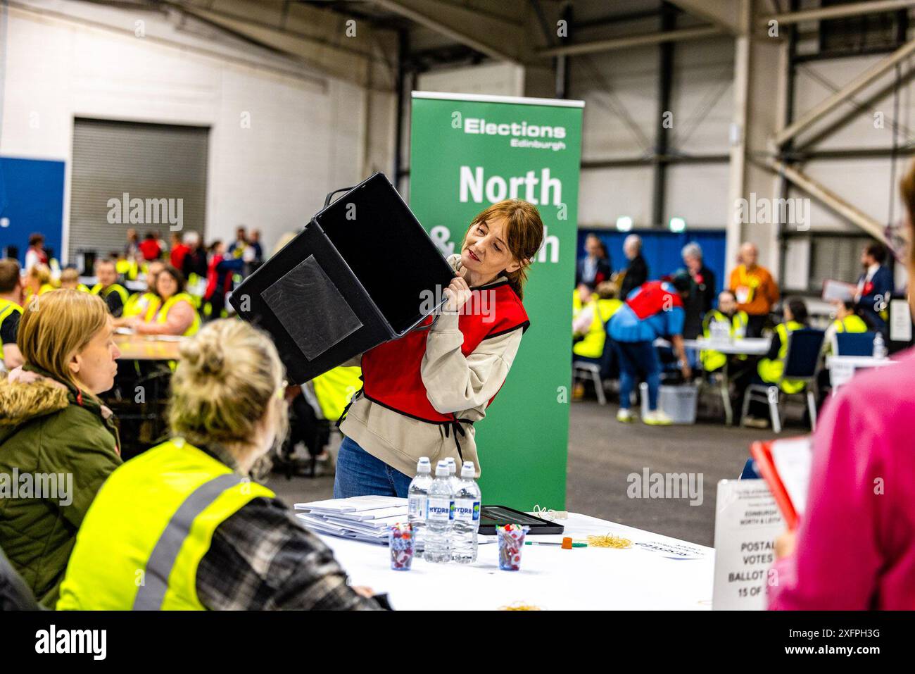 Edinburgh, United Kingdom. 04 July, 2024 Pictured: The first postal ...