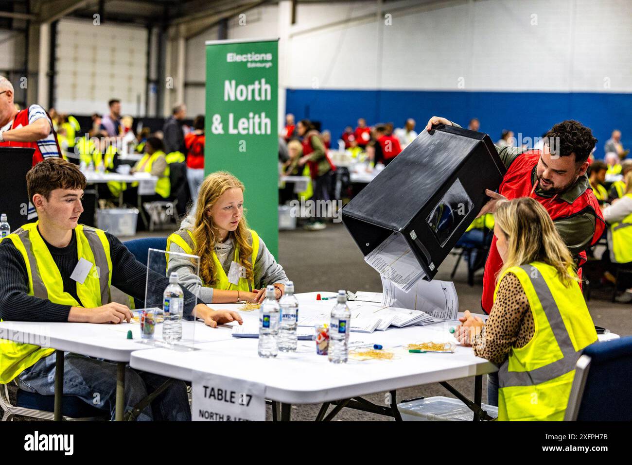 Edinburgh, United Kingdom. 04 July, 2024 Pictured: The first postal ...
