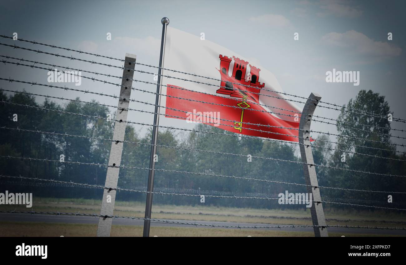 Gibraltar border closed hi-res stock photography and images - Alamy