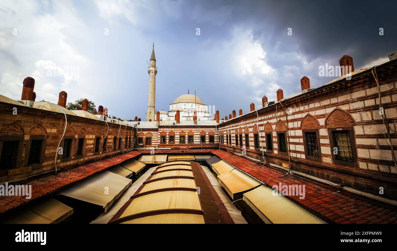View of a historical Hisar mosque View of a historical Hisar mosque ...