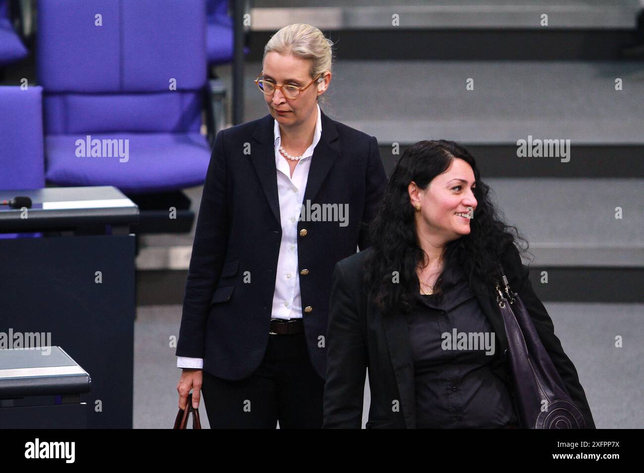 Berlin, Deutschland, 03.07.2024: Deutscher Bundestag: 180 ...