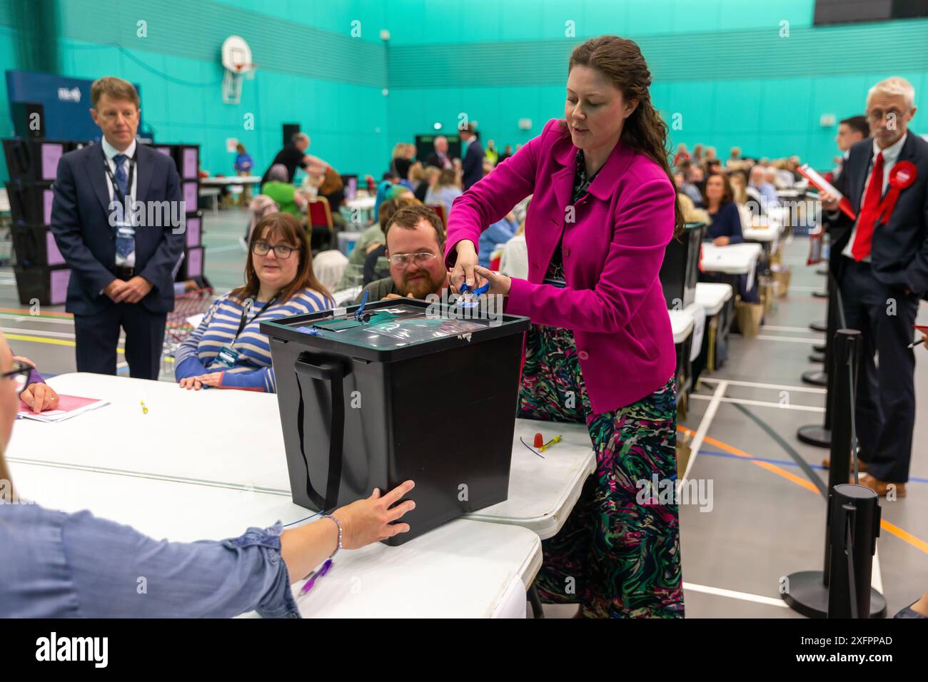 Glenrothes, Scotland. 4th July 2024. UK Election: Counting starts at ...