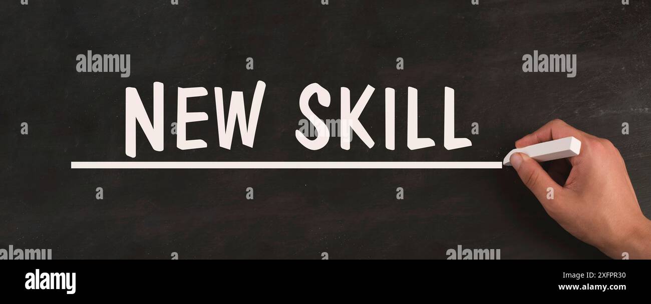 New skill, education concept, having a goal, online learning, knowledge ...