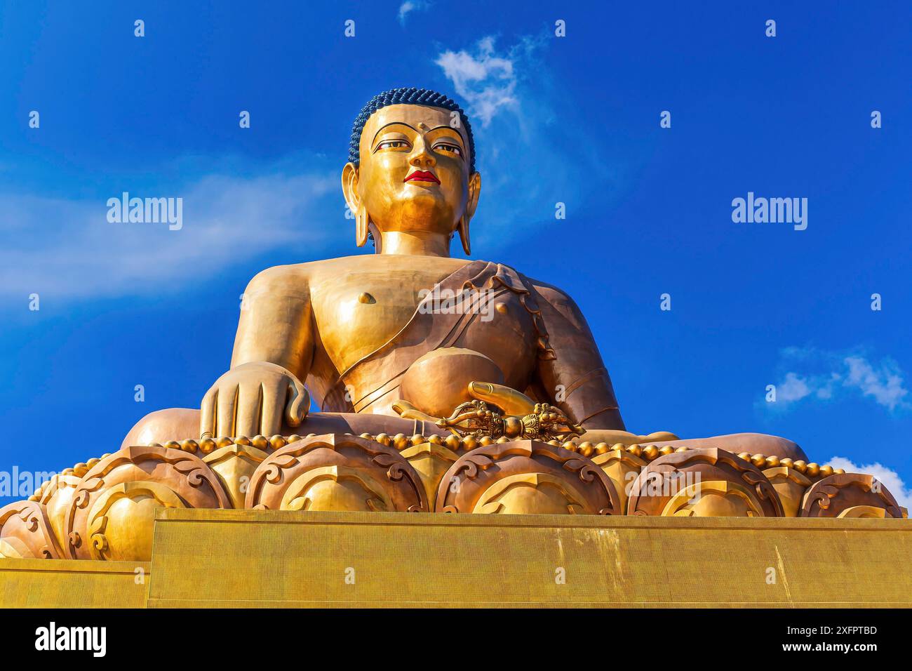 The Buddha Dordenma statue in Buthan is the tallest Buddha in the world ...