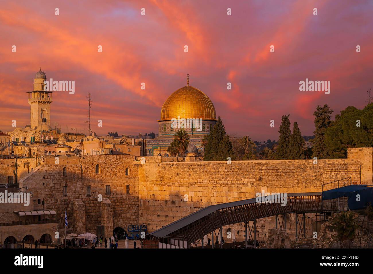 The Dome of the Rock on Temple Mount Stock Photo - Alamy