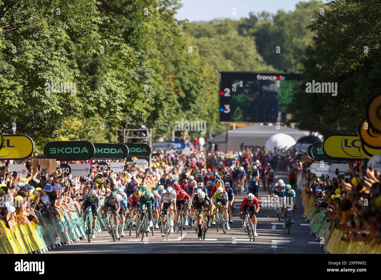 Tour de France 2024 - 111th Edition - 6th stage Macon - Dijon 163,5 km ...