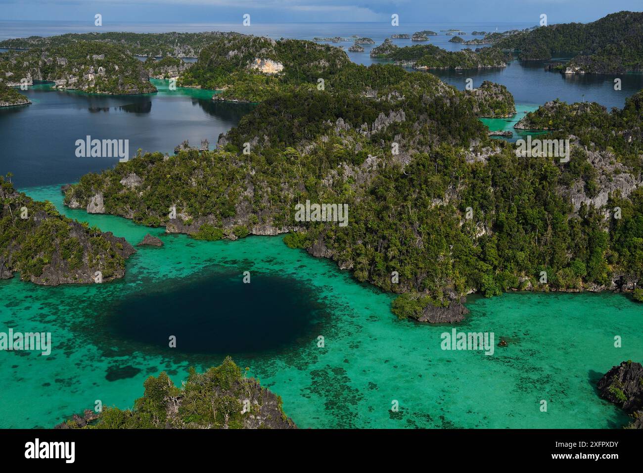 Karst islands in Misool archipelago, Raja Ampat, Western Papua ...