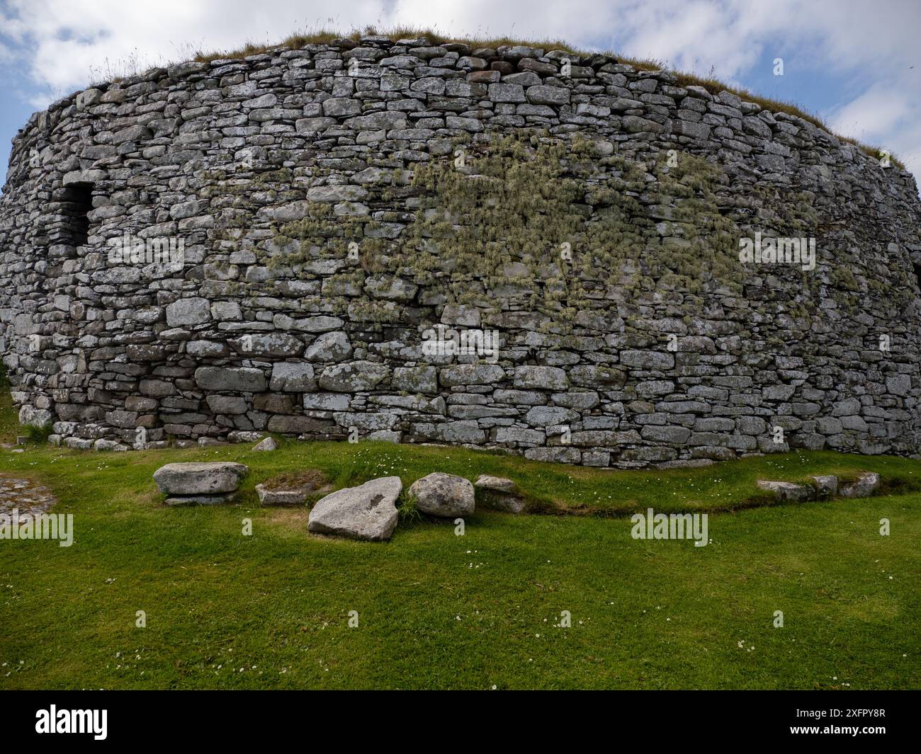 Broch of Clickimin, Lerwick, Shetland, UK Stock Photo - Alamy