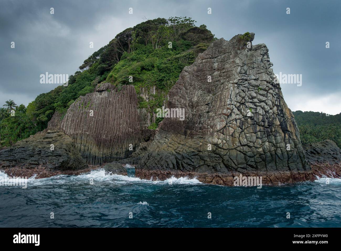 Coast of Obo Natural Park, Principe Island UNESCO Biosphere Reserve ...