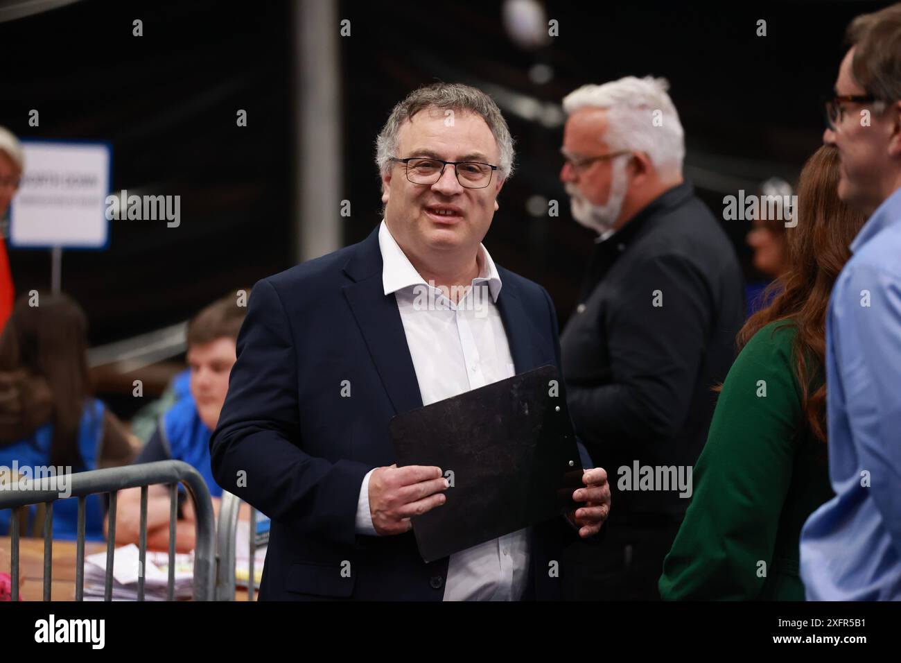 Stephen Farry, Alliance Party candidate for the North Down constituency ...