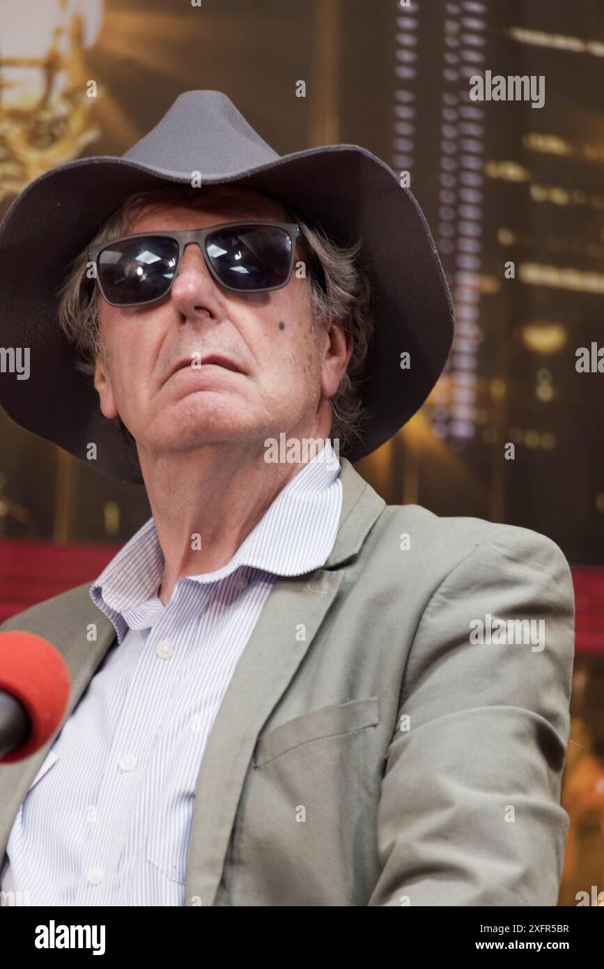 Villejuif, France. 4th July, 2024. Singers and radio TV presenters ...