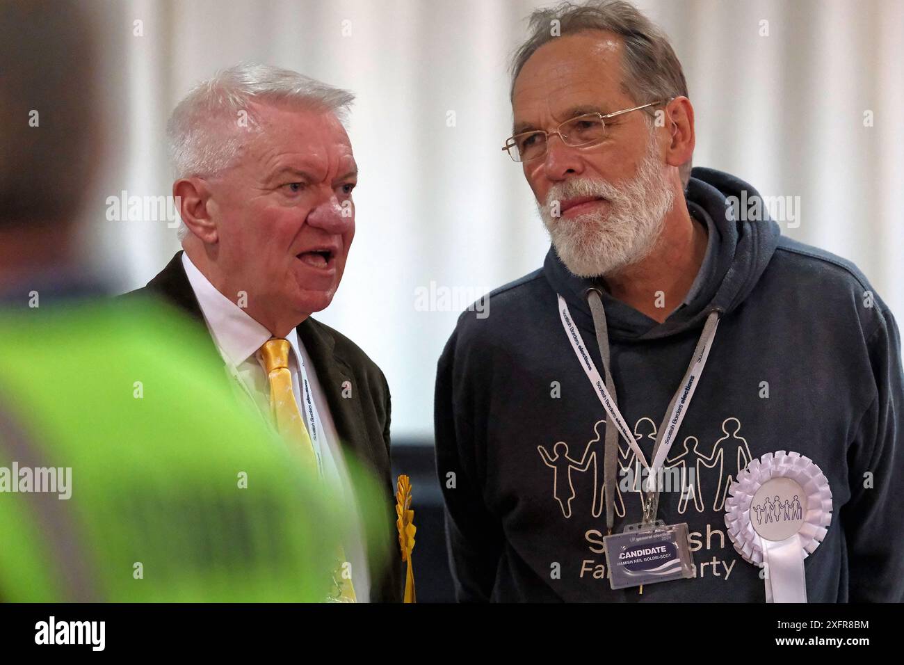 Kelso, UK. 04th July, 2024. David James Wilson (Scottish National Party ...