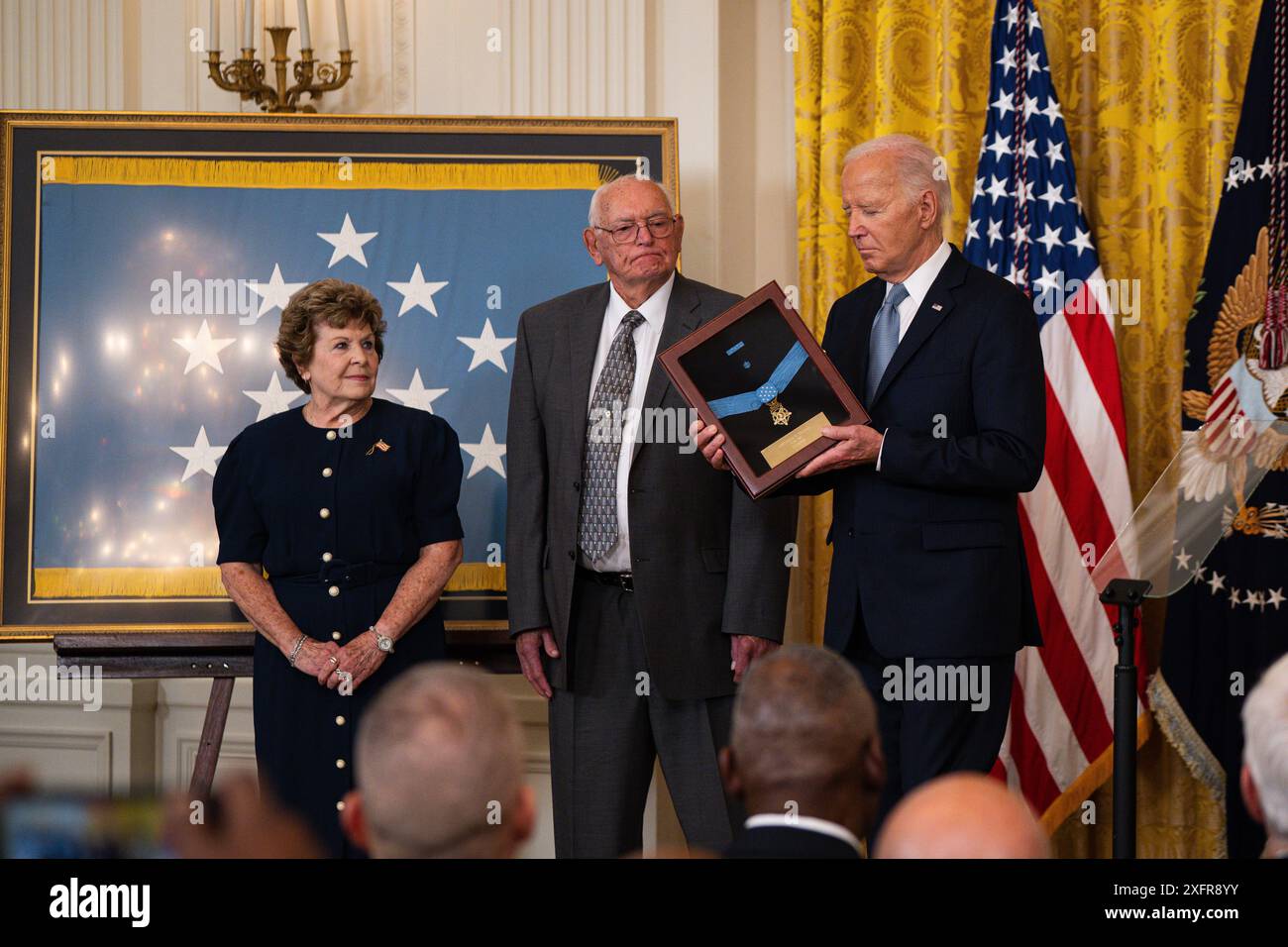 President Joe Biden presents the Medal of Honor for U.S. Army Pvt ...