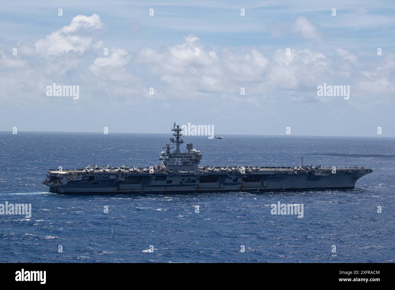 240703-N-AR554-1029 PACIFIC OCEAN (July 3, 2024) An MH-60S Sea Hawk ...
