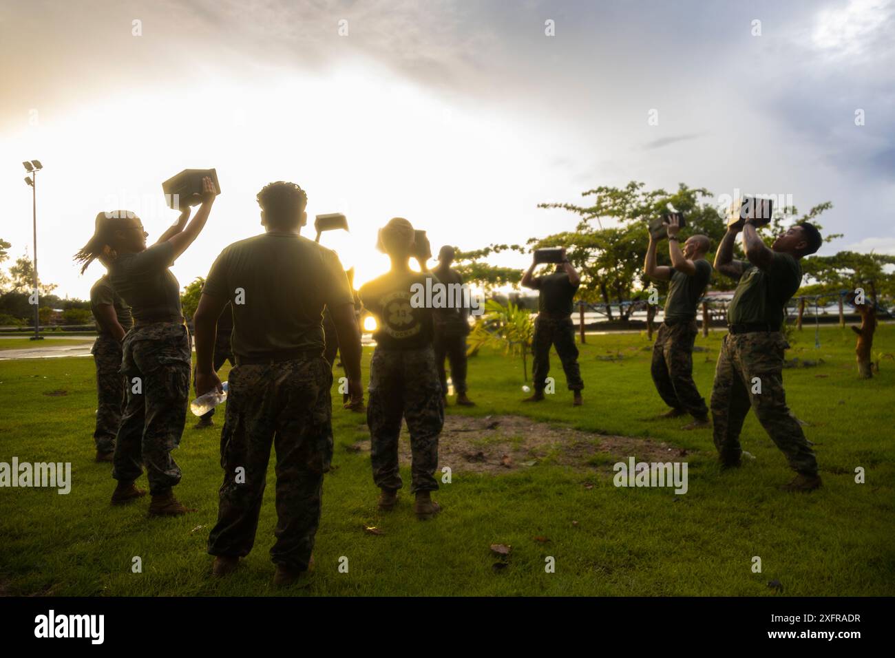 U.S. Marines and Sailors with Combat Logistics Battalion 13, Combat ...