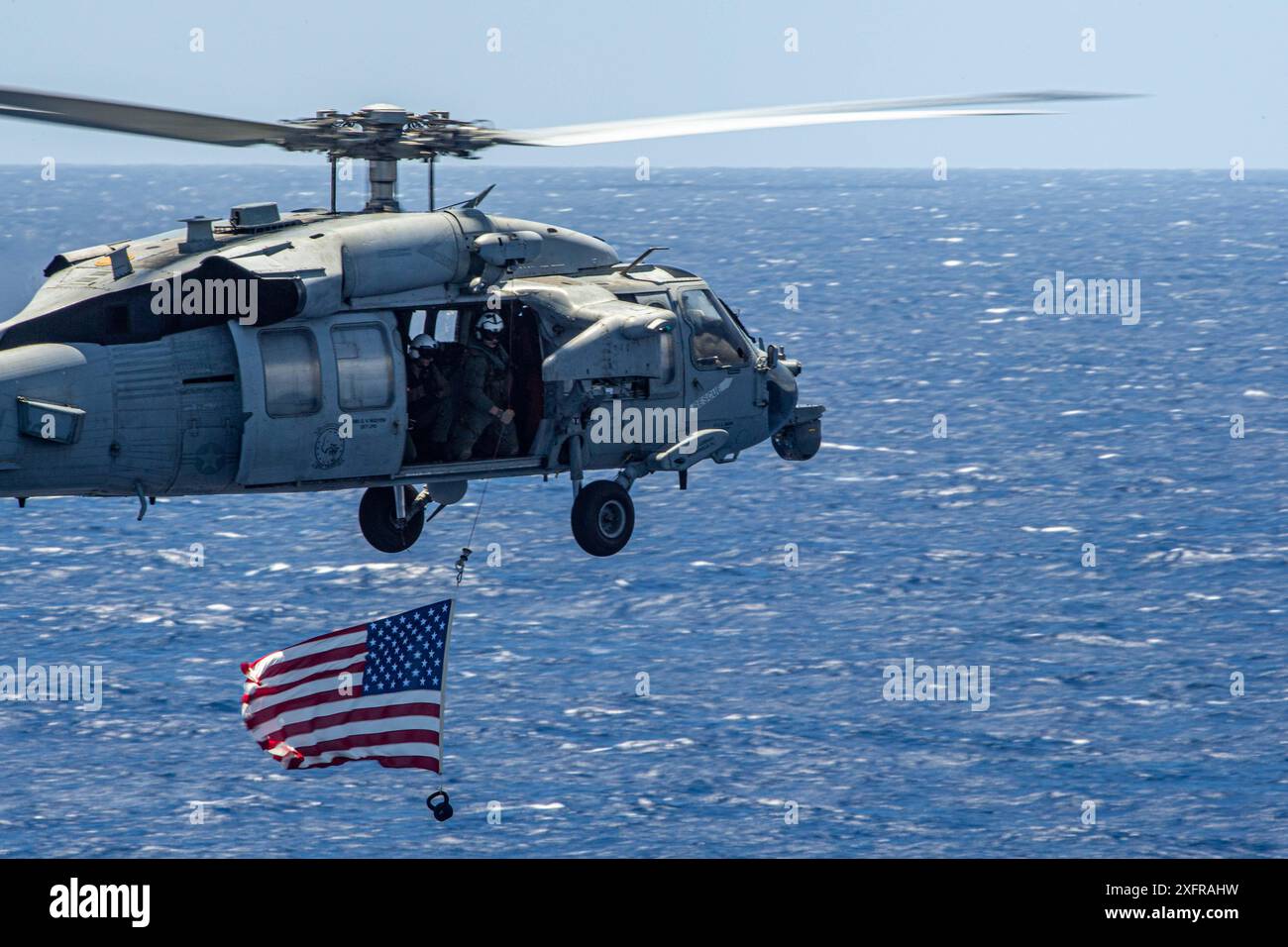 240703-N-ER894-1966 PACIFIC OCEAN (July 3, 2024) An MH-60S Sea Hawk ...