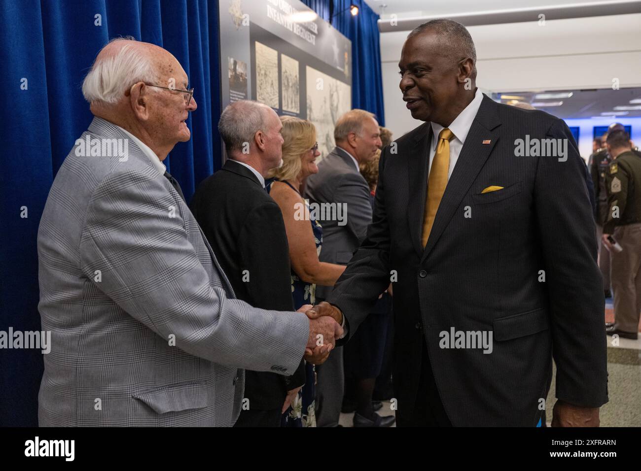 Secretary of Defense Lloyd J. Austin III hosts the Hall of Heroes ...