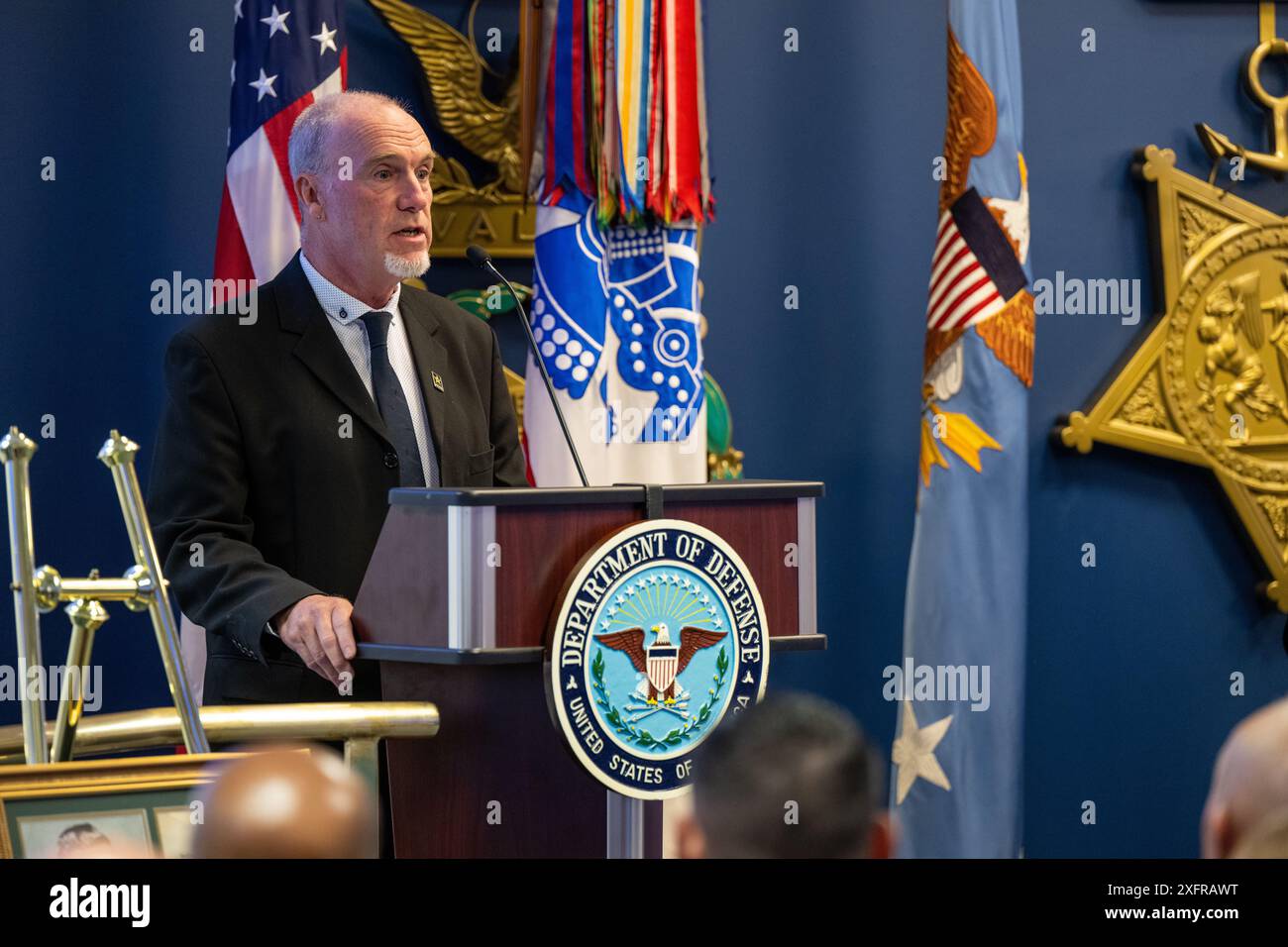 Secretary of Defense Lloyd J. Austin III hosts the Hall of Heroes ...