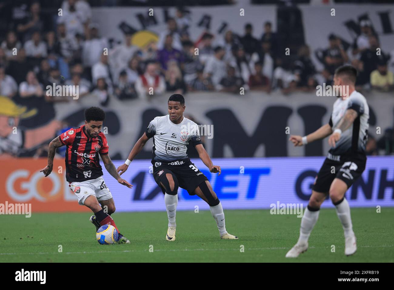 Sao Paulo, Brazil. 04th July, 2024. SP - SAO PAULO - 07/04/2024 - BRAZILIAN A 2024, CORINTHIANS ...