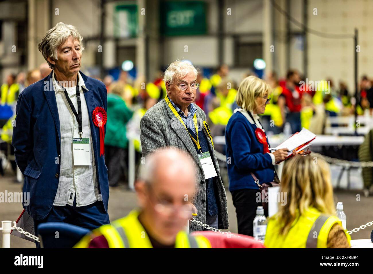 General election 2024 edinburgh count hi-res stock photography and ...