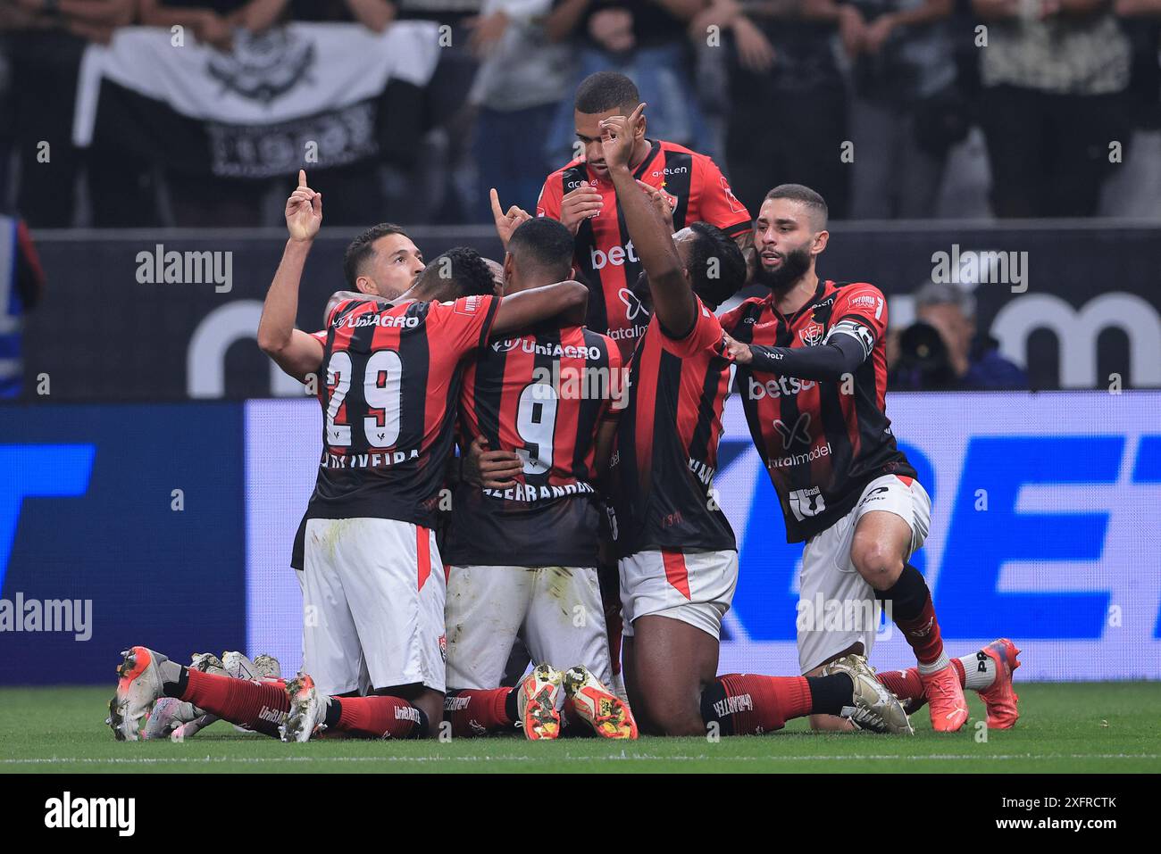 Sao Paulo, Brazil. 04th July, 2024. SP - SAO PAULO - 07/04/2024 - BRAZILIAN A 2024, CORINTHIANS ...