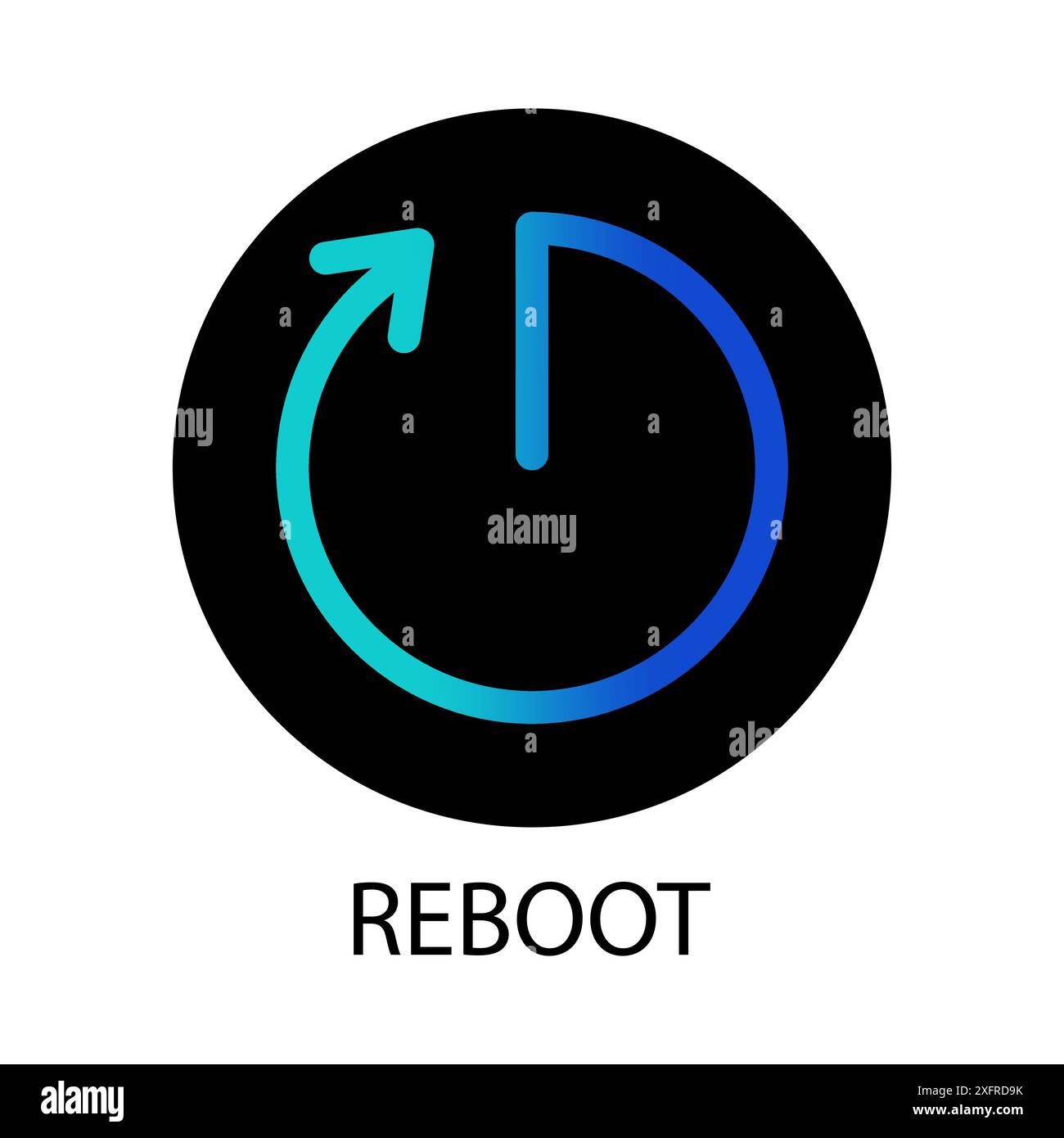 System reboot Stock Vector Images - Alamy