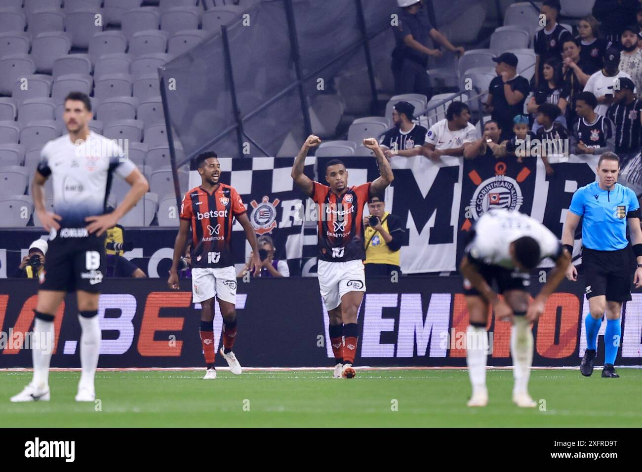 Sao Paulo, Brazil. 04th July, 2024. SP - SAO PAULO - 07/04/2024 - BRAZILIAN A 2024, CORINTHIANS ...