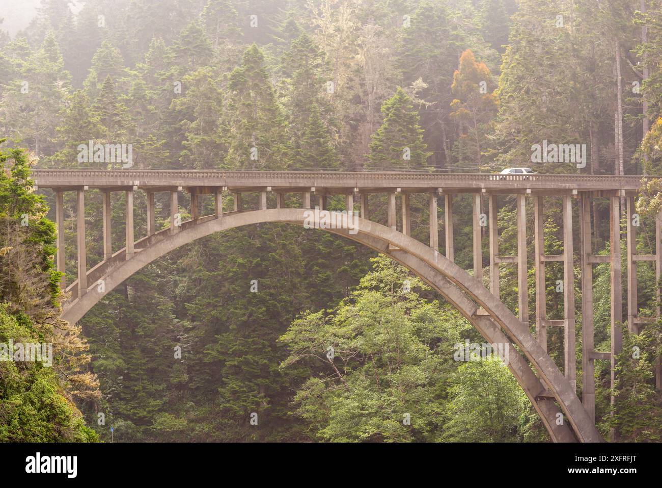 Russian Gulch Bridge. Russian Gulch State Park, Mendocino, California ...