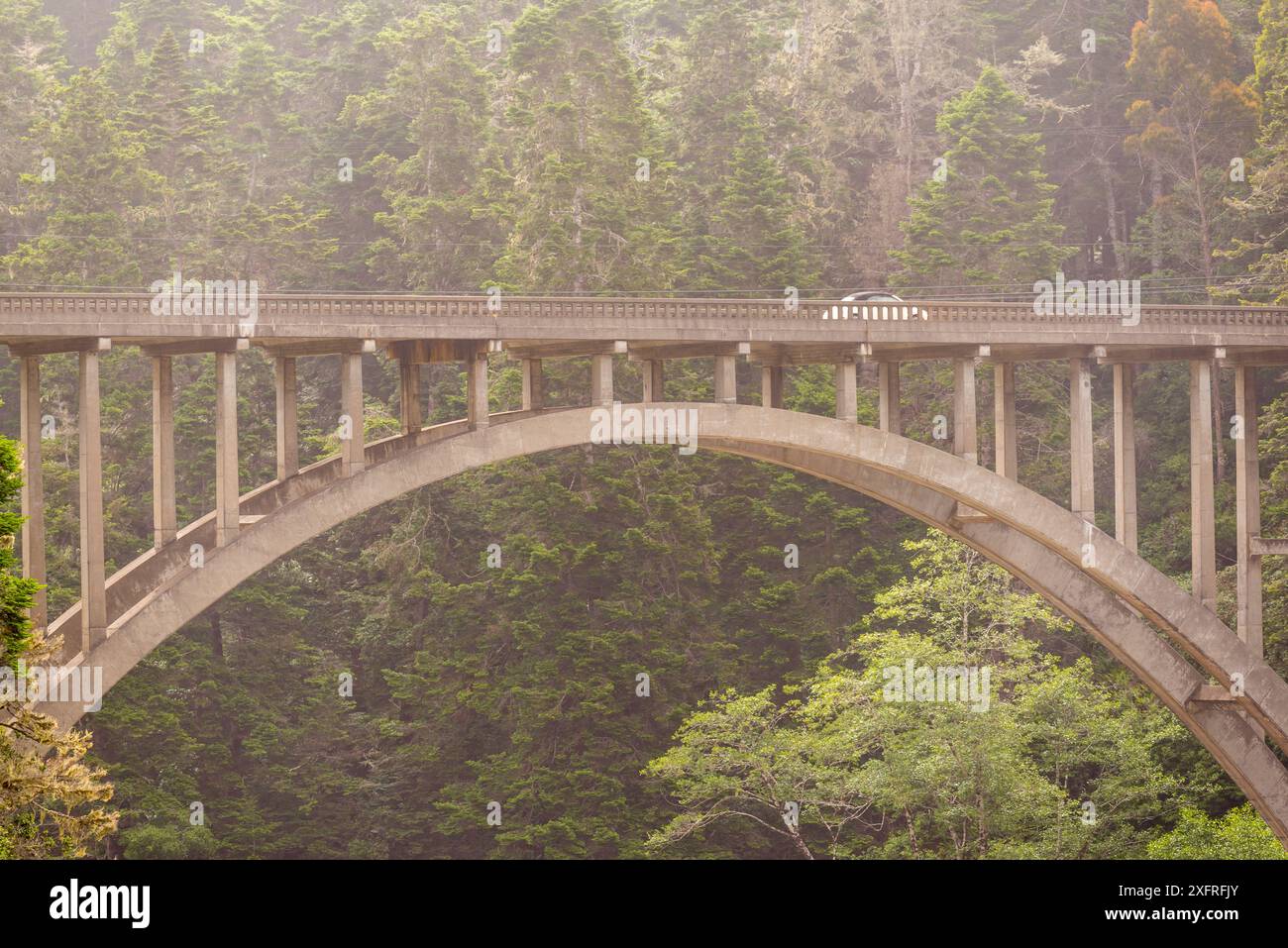 Russian Gulch Bridge. Russian Gulch State Park, Mendocino, California ...