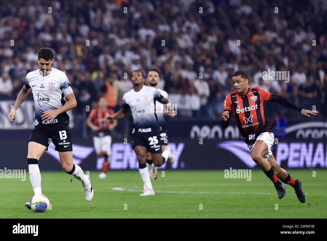 Sao Paulo, Brazil. 04th July, 2024. SP - SAO PAULO - 07/04/2024 - BRAZILIAN A 2024, CORINTHIANS ...