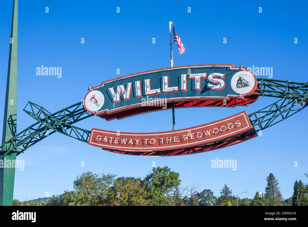 Willits california hi-res stock photography and images - Alamy