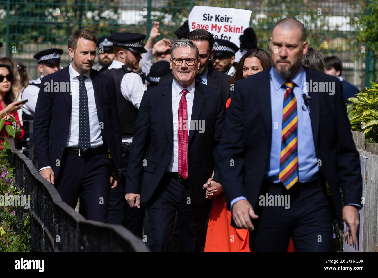 Labour election win 1997 hi-res stock photography and images - Alamy
