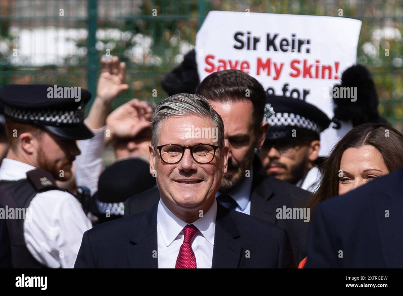 Labour election win 1997 hi-res stock photography and images - Alamy