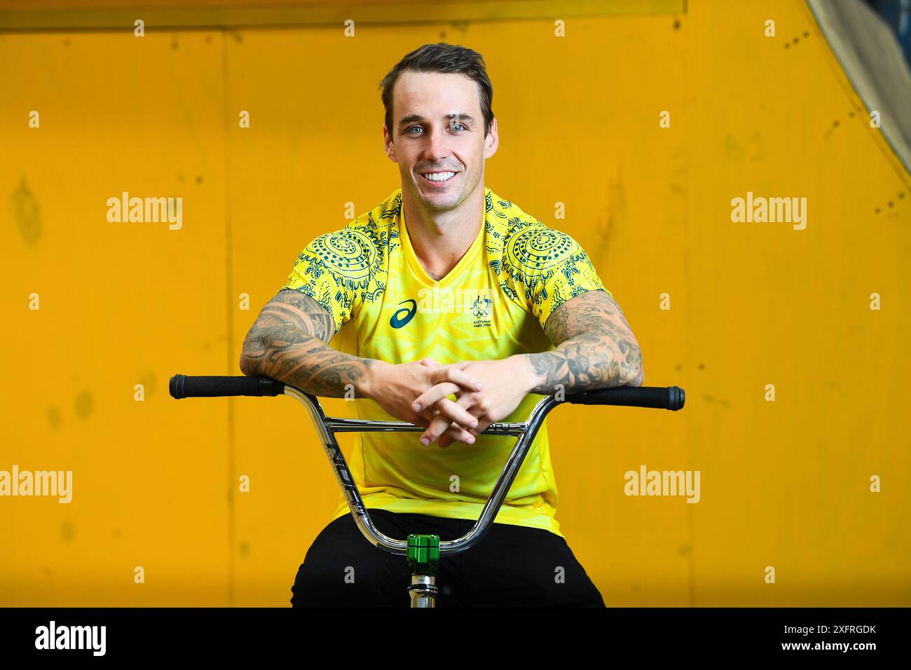 Brisbane, Australia. 05th July, 2024. Logan Martin poses for a photo ...